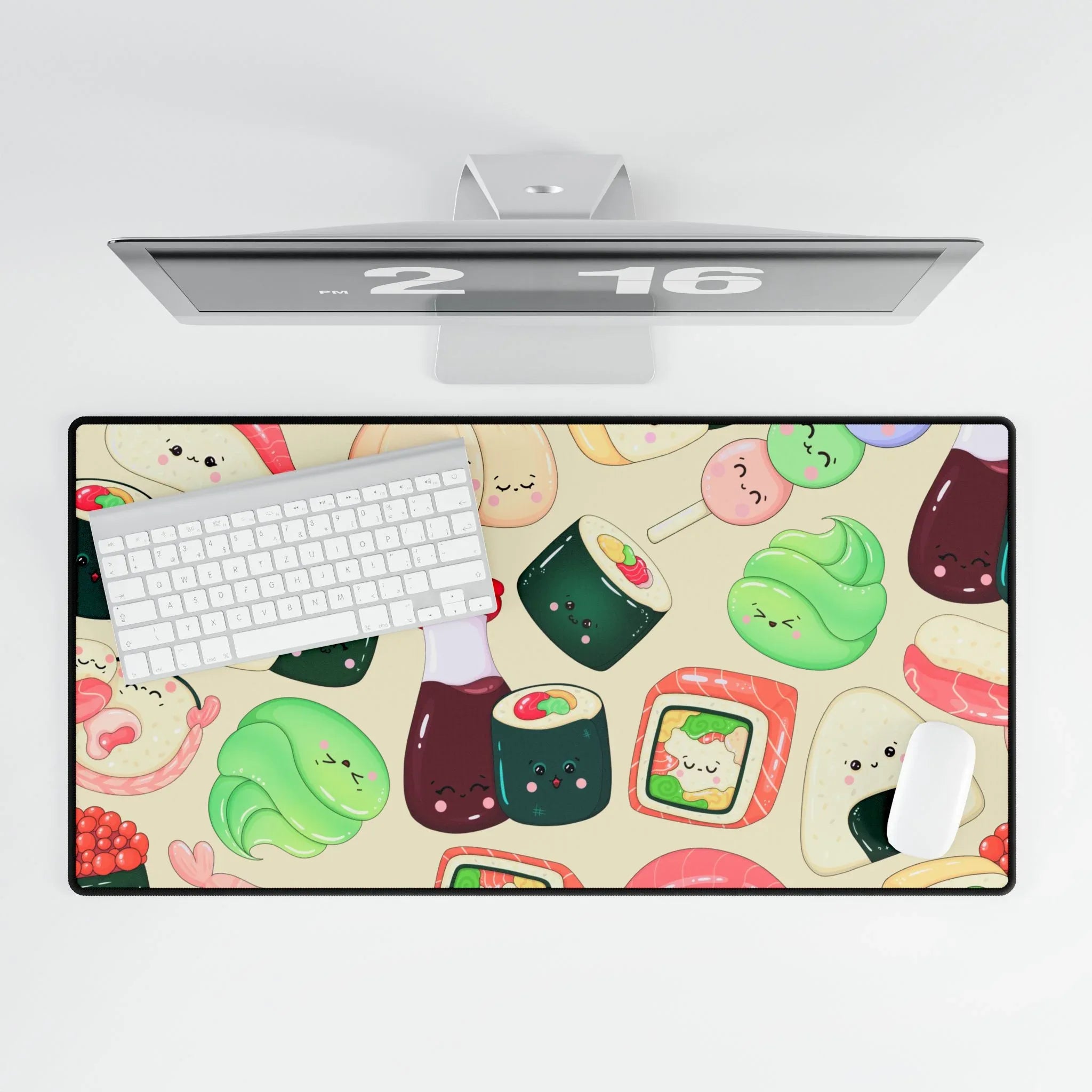Sushi Osaka Desk Mat – Pink Sweetheart